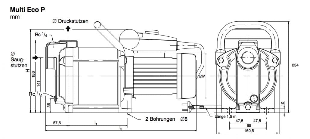 KSB Multi Eco 34 P Für €322,00 » 1A-Pumpen